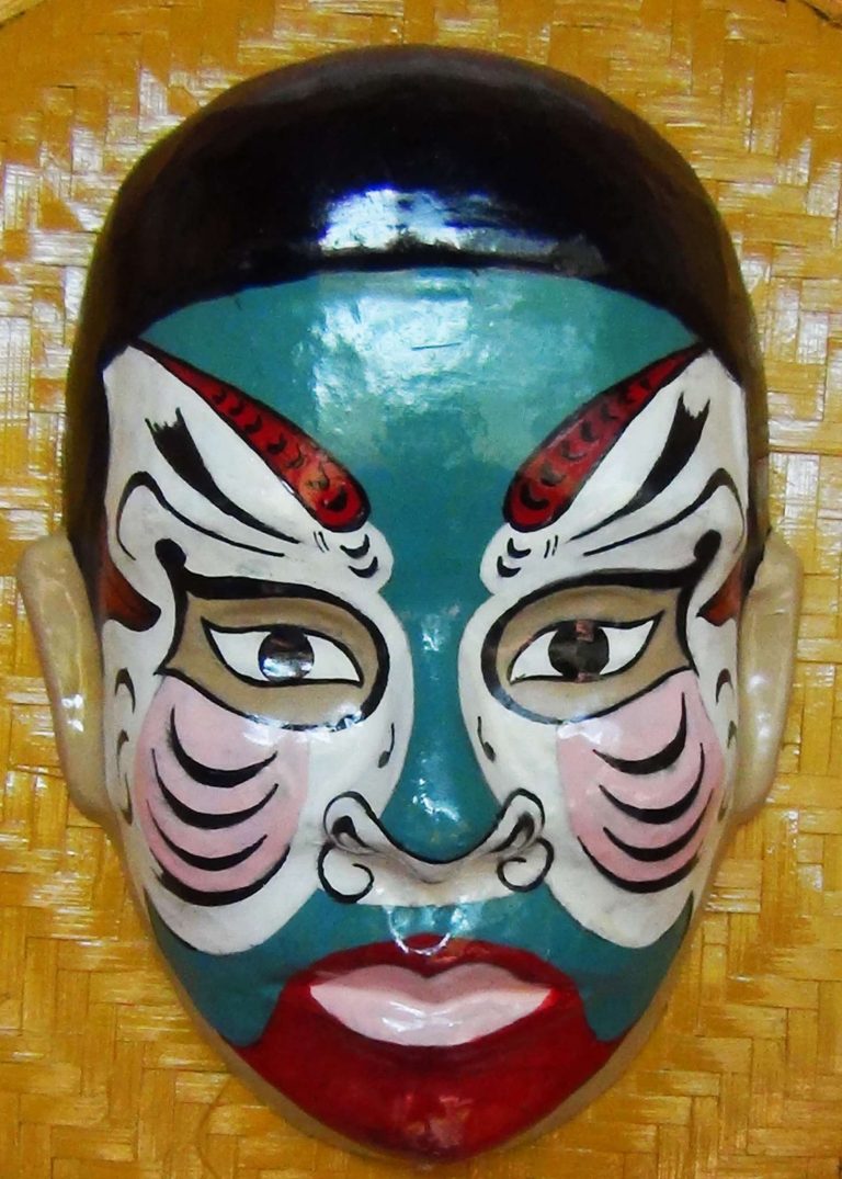 Vietnamese Traditional Opera Mask - Hội An Art