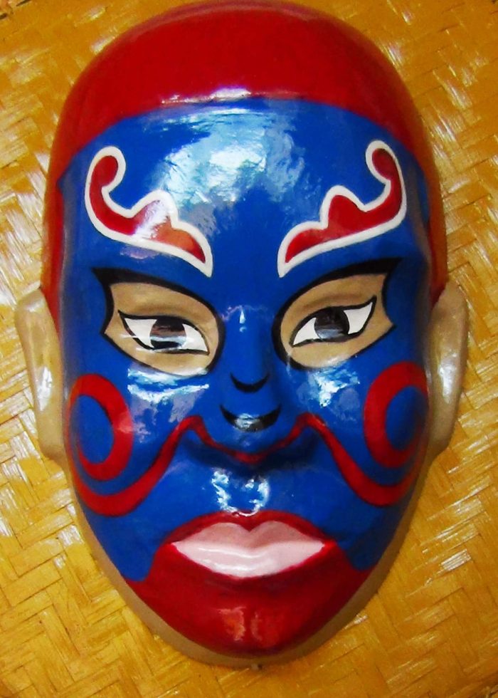 Vietnamese Traditional Opera Mask - Hội An Art
